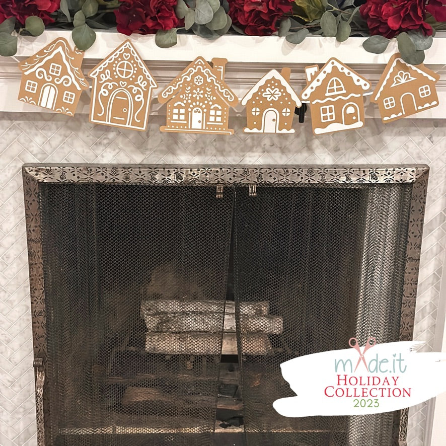 Gingerbread House Banner – Made.it Party