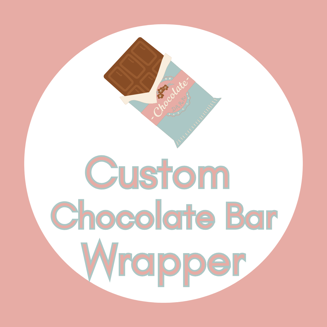 Custom Chocolate Bar Wrapper – Made.it Party